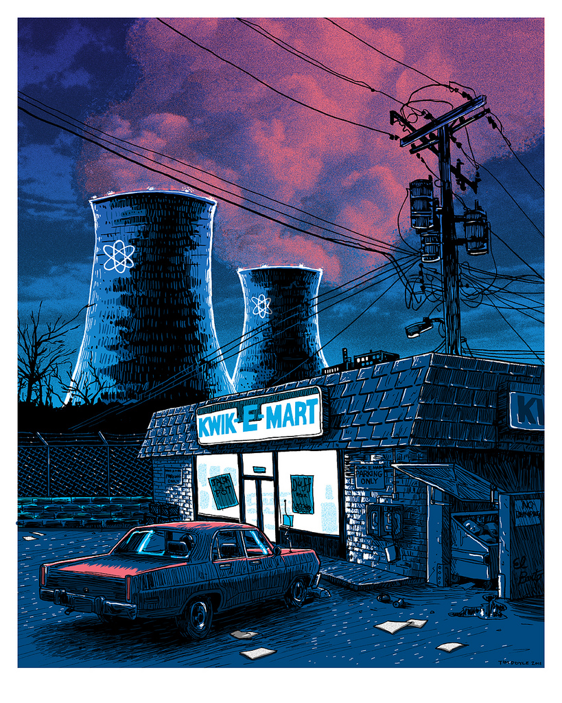 The Blot Says...: Tim Doyle’s “Unreal Estate” Solo Art Show