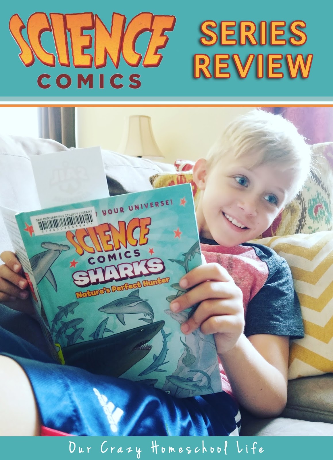 We LOVE The Science Comics Series! - Our Crazy Homeschool Life