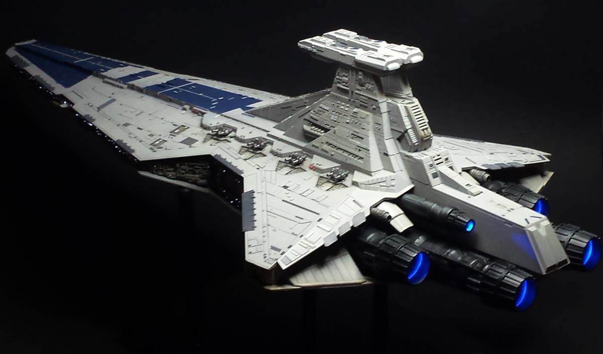 The Rebel Factory: IMPERIAL STAR DESTROYER VENATOR CLASS 501ST LEGION