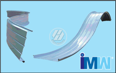 Atap Aluminium IZIP S. CURVE IMW | NIAGA BANGUNAN