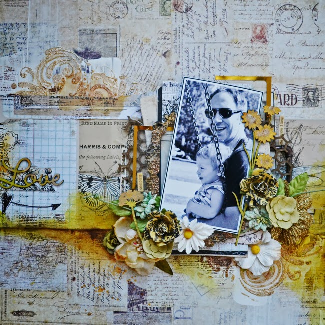 Blue Fern Studios: 2 Layouts, and a Canvas, with Kelly Foster