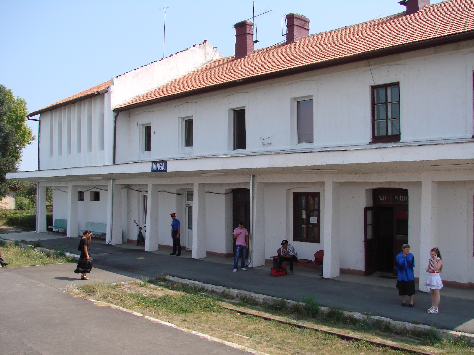 railway stations: Romania: Vinga