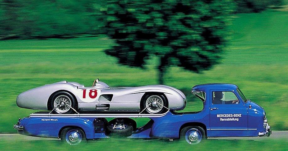 autoliterate: 1954 Mercedes Benz "Blue Wonder"