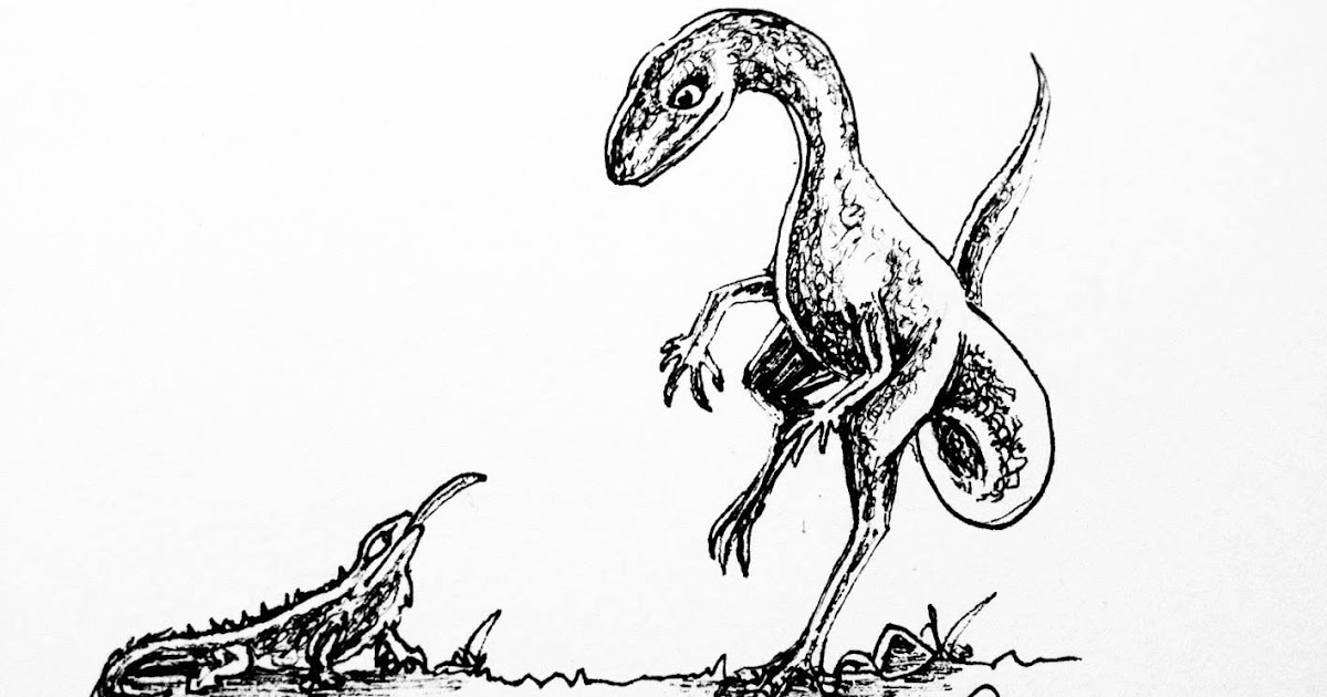 The Blog That Time Forgot: PrehiScotInktoberfest Day 1: Saltopus elginensis