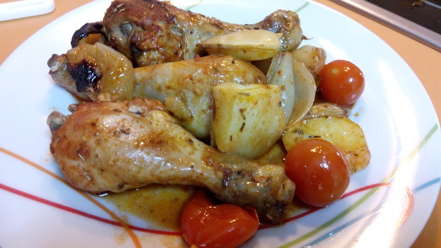 Muslitos de pollo marinados al horno | Cocina