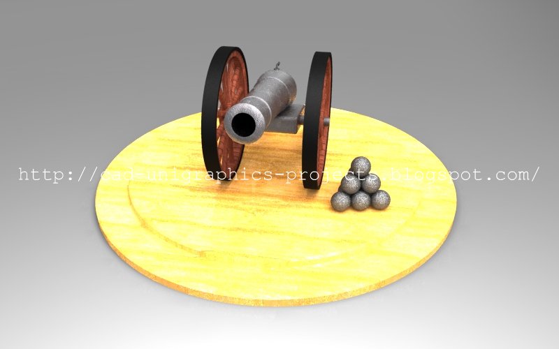 CAD designs by Ivan: Gold Canon, jewelry (free CAD download file)