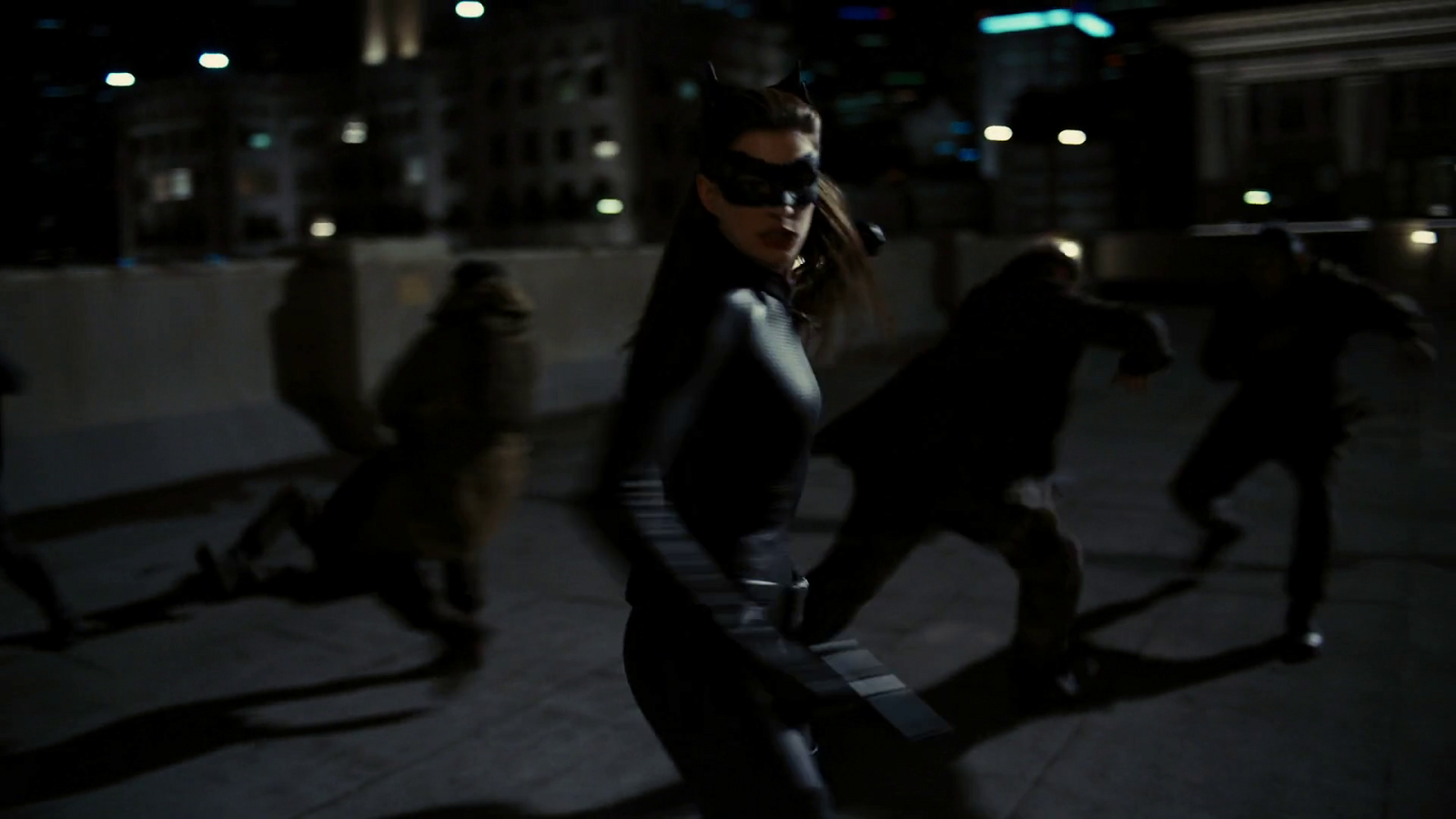 Leather Beauty: Screencaps Post-The Dark Knight Rises-Part 1