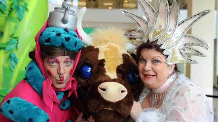 Scottish Actors: Elaine C Smith: panto in Aberdeen