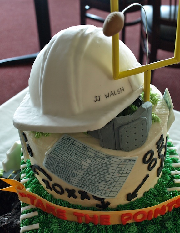 a. party style: retirement cake