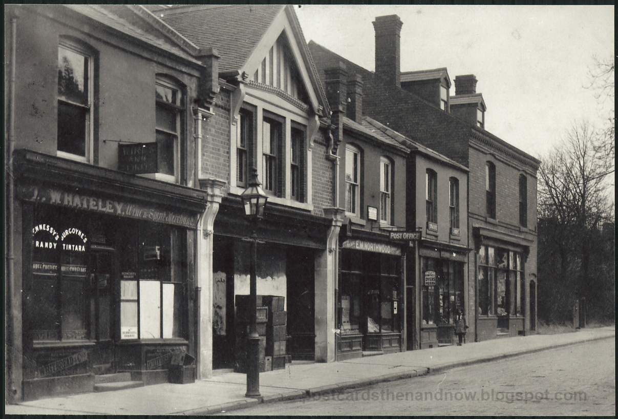 Postcards Then and Now: Stechford, Birmingham, Albert Road c1911