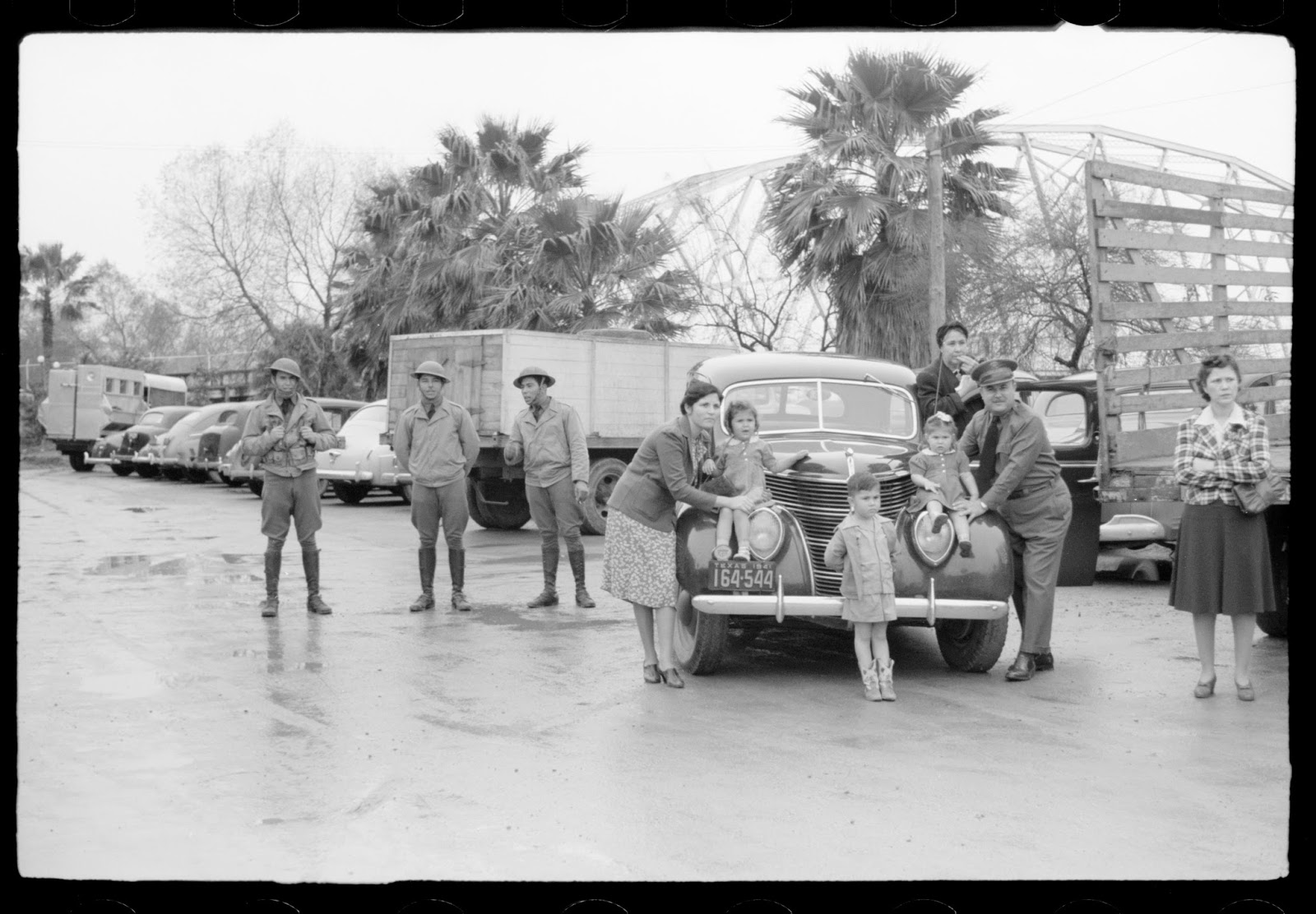 Brownsville Station: 1942 Colorized Arthur Rothstein photos