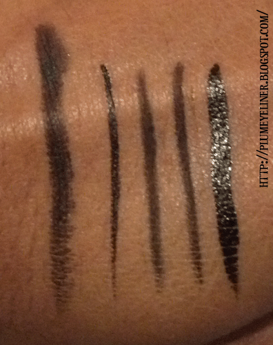 The Plum Eyeliner: Swatches: Sephora Collection Smoky Kohl Eyeliner in ...