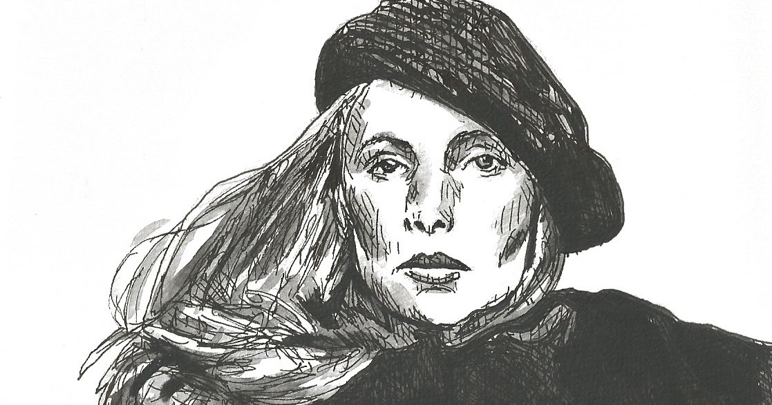 Mariana Santos: Joni Mitchell Drawing