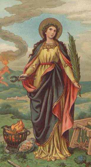 AMOR ETERNO: Santa Águeda - Virgen y Mártir - Año 251 - Fiesta Febrero 5