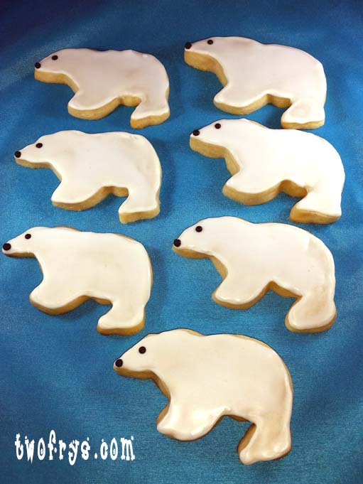 Two Frys: Arctic Cookies: Polar Bears and Penguins
