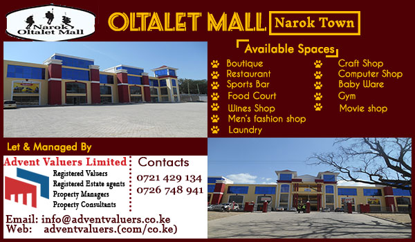 Kenya's Prime Real Estate: OLTALET MALL : THE NAROK COUNTY COMMERCIAL ...