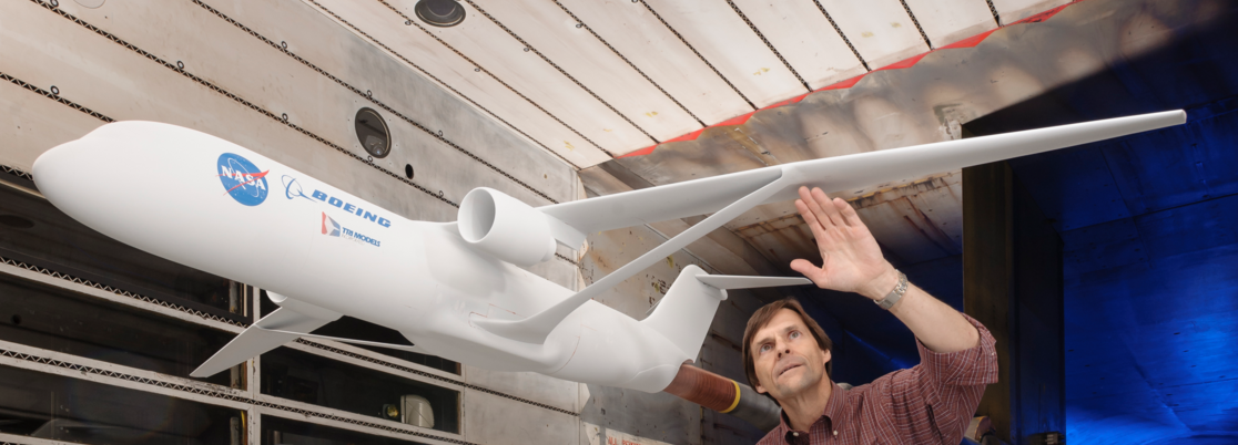 Longer thinner wings using struts for support could be 50% more fuel ...