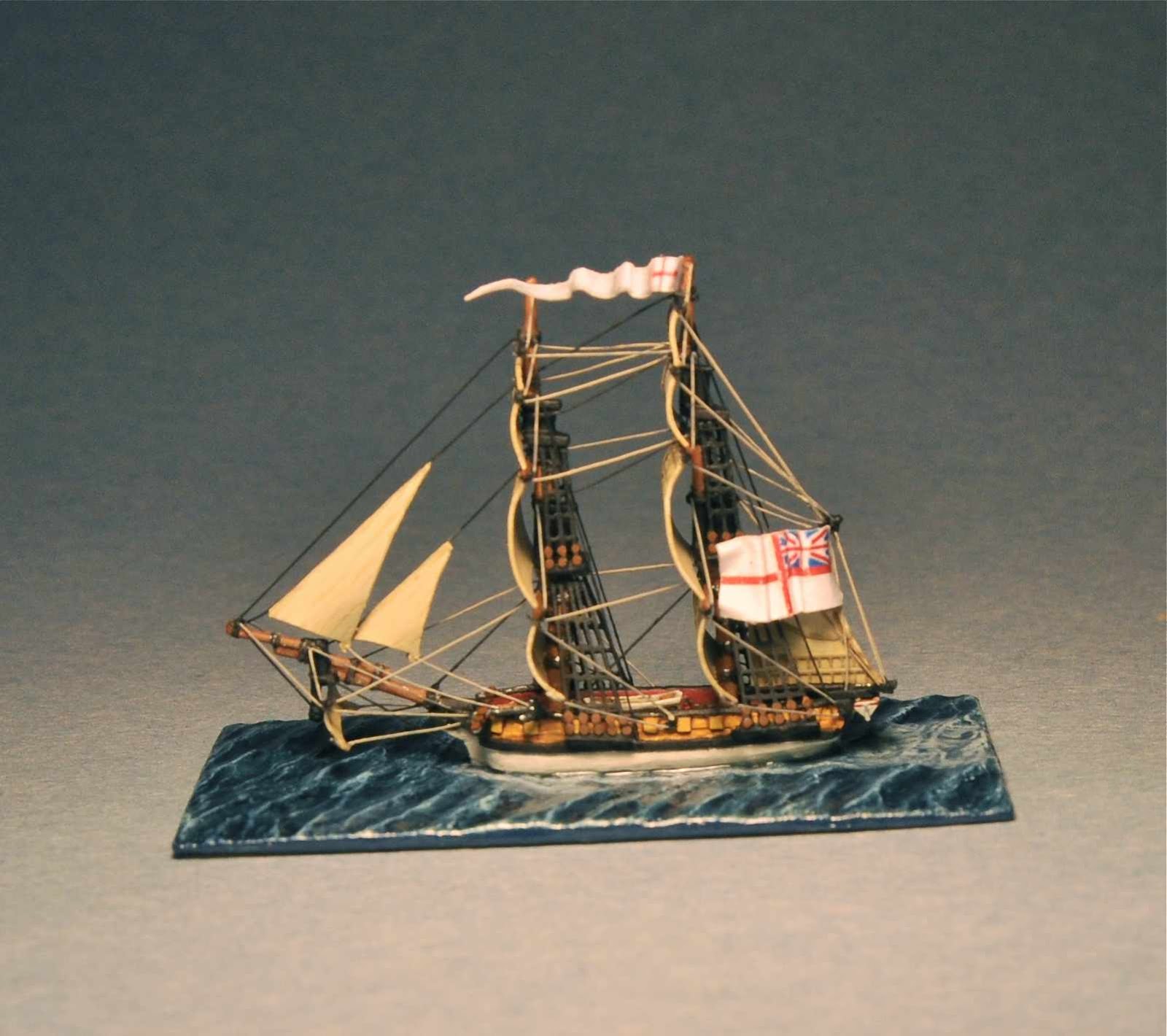 J White's Gallery: Langton 1/1200 Brig of the Napoleonic era