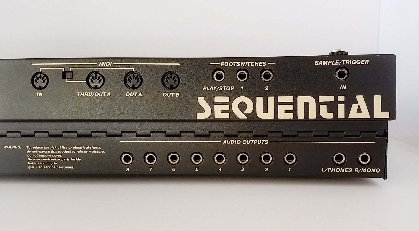 MATRIXSYNTH: Sequential Circuits Studio 440 Drum Sampler Sequencer SN 00029