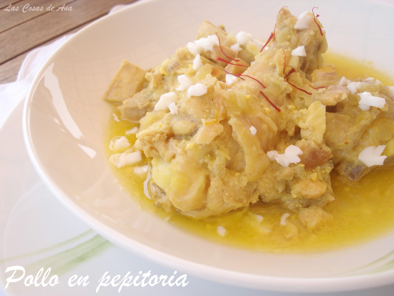 Las Cosas de Ana: POLLO EN PEPITORIA