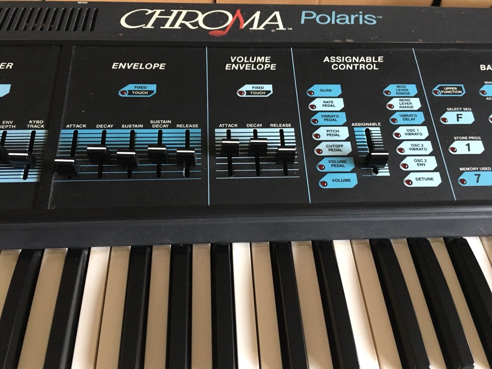 MATRIXSYNTH: Rhodes Chroma Polaris Synthesizer Keyboard