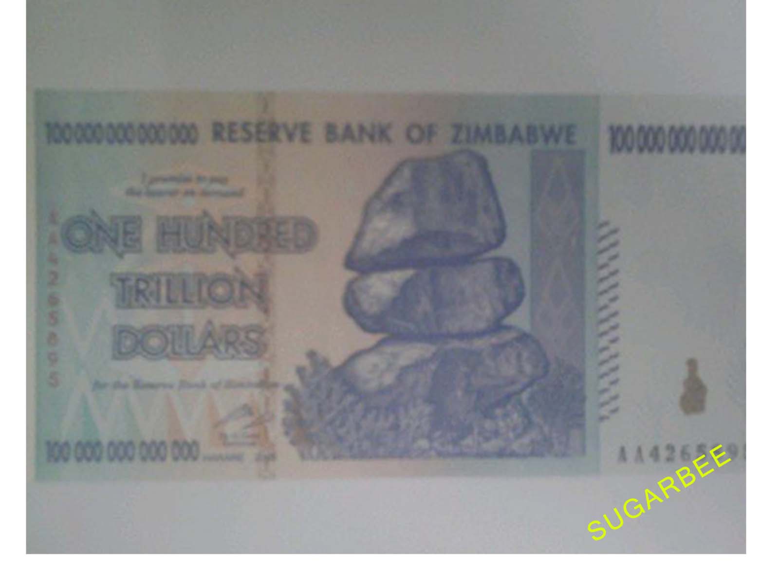 Sugar Bee s Sweet Take On Life One Hundred Trillion Dollars sugar-bee-s-sweet-take-on-life-one-hundred-trillion-dollars