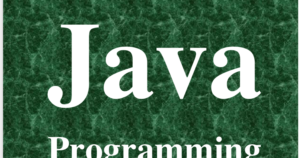 Bacll: Java Programming Lesson