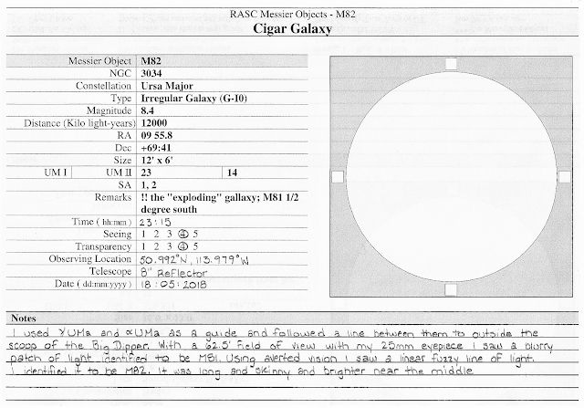 Messier Objects - M82 | Northern Astronomy
