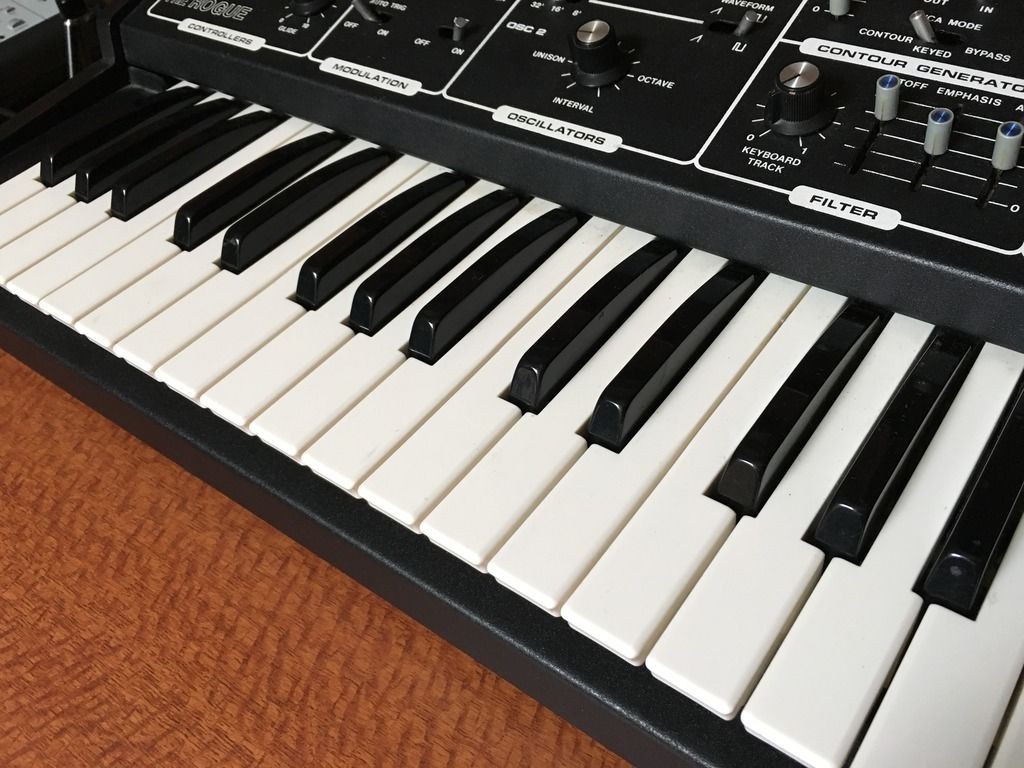 MATRIXSYNTH: MOOG THE ROGUE Vintage Analog Synth with Hard Case