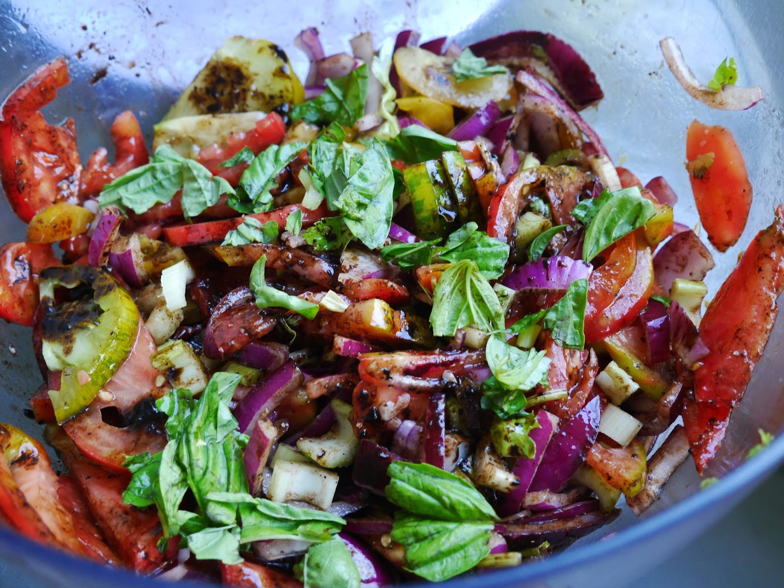 Tomato Season Salad |A Beautiful Zen