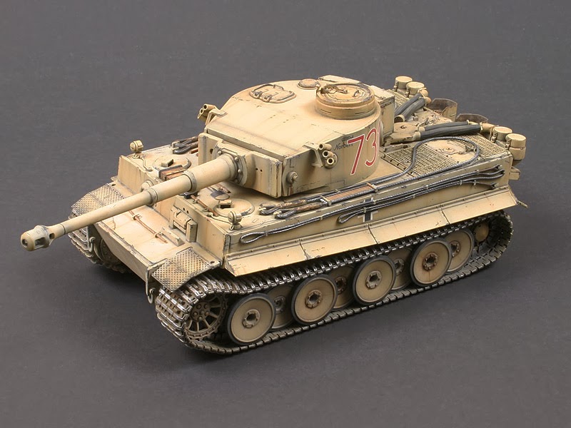 DieselRocket's Military Modeling: 1:48 Tamiya Tiger I Afrika by Gary Boggs