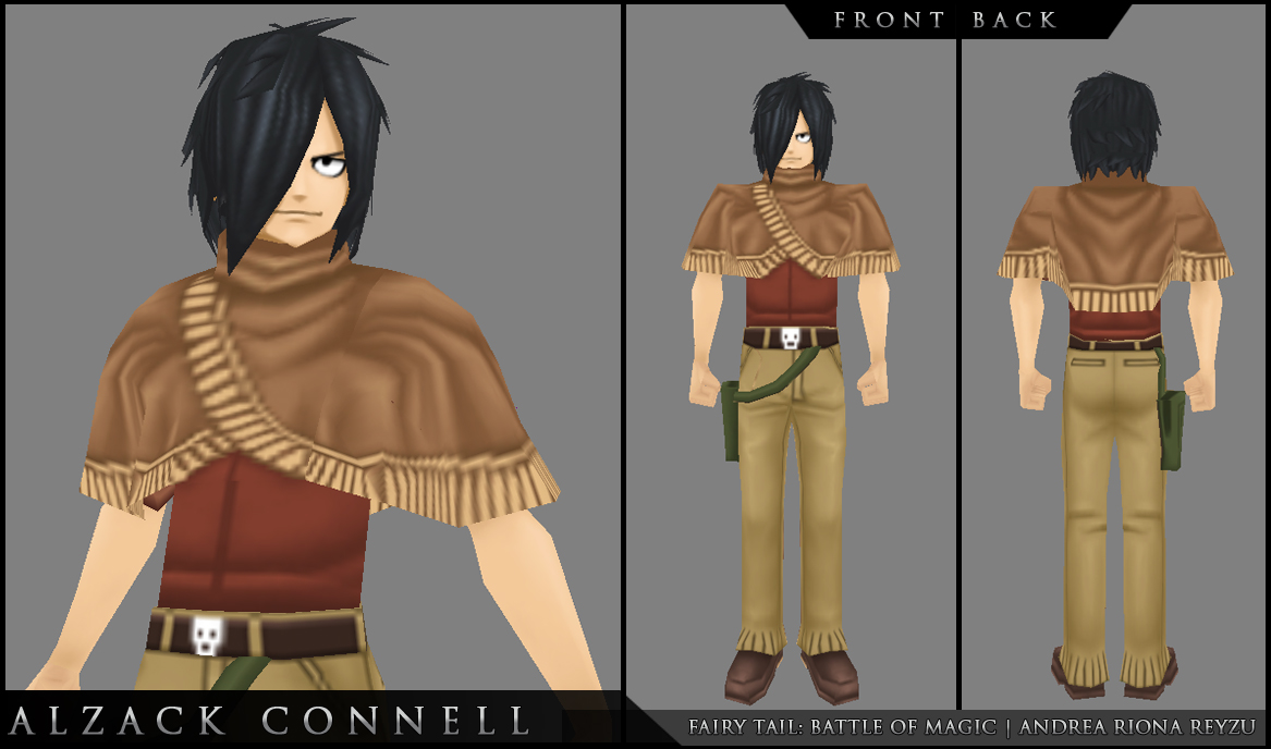 Andrea's Projects Development: Alzack Connell [Fairy Tail: Battle of Magic]