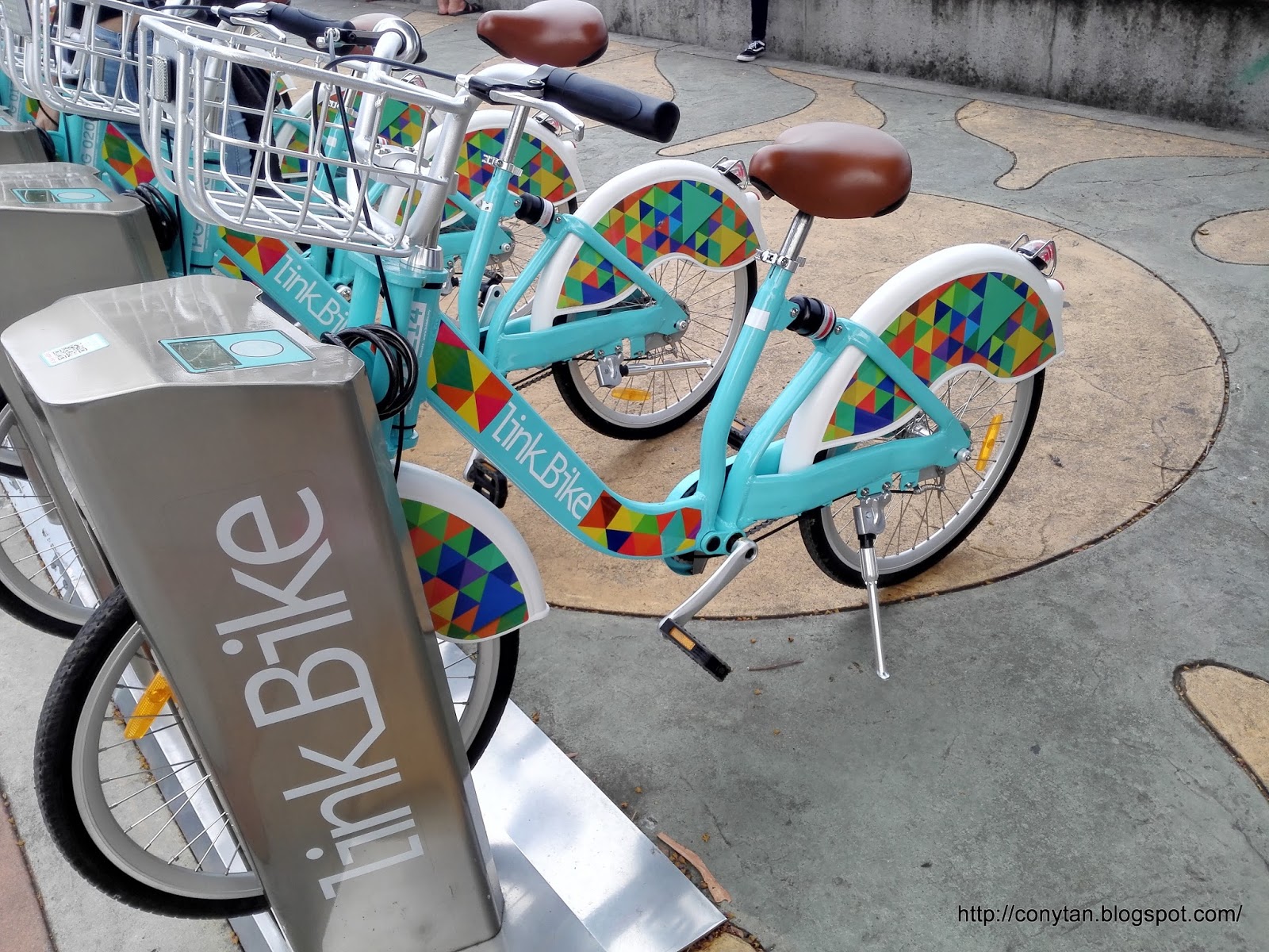 Cony in blogging: 槟城自行车 Penang Link Bike 初体验！只需RM 2就可以骑24小时啦！