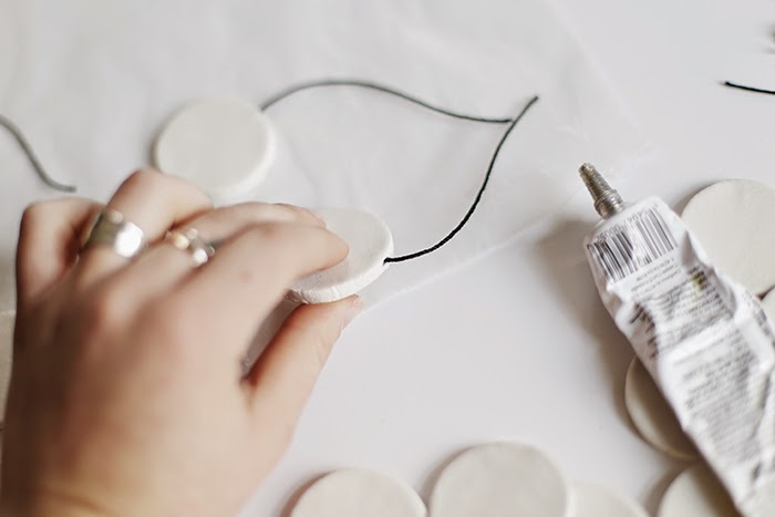 DIY | Clay Circle Garland | Poppytalk | Bloglovin’