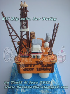 Kue Ulang Tahun Anak | CupCake | Birthday Cake: Oil Rig Theme bday cake