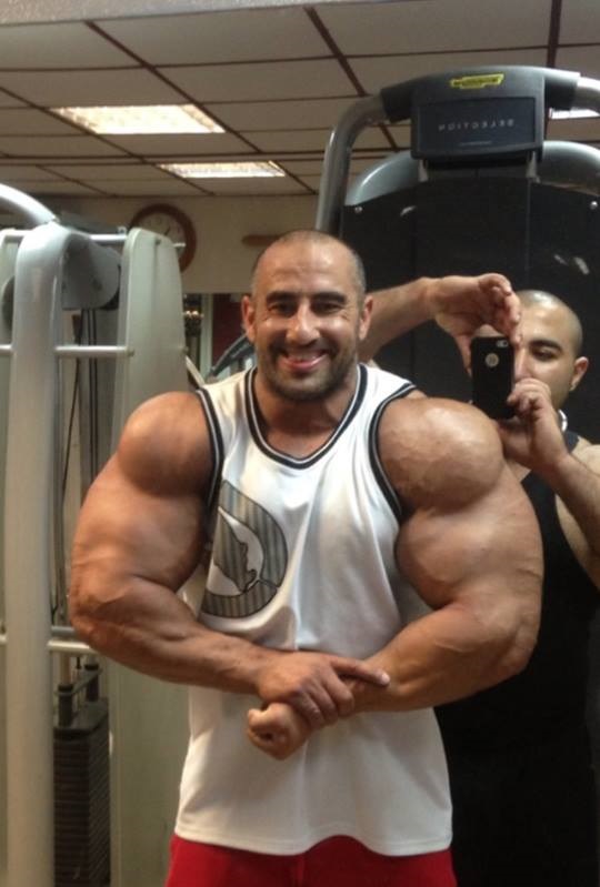 Muscle Lover: Massive Israeli muscle god Yoni Hanna