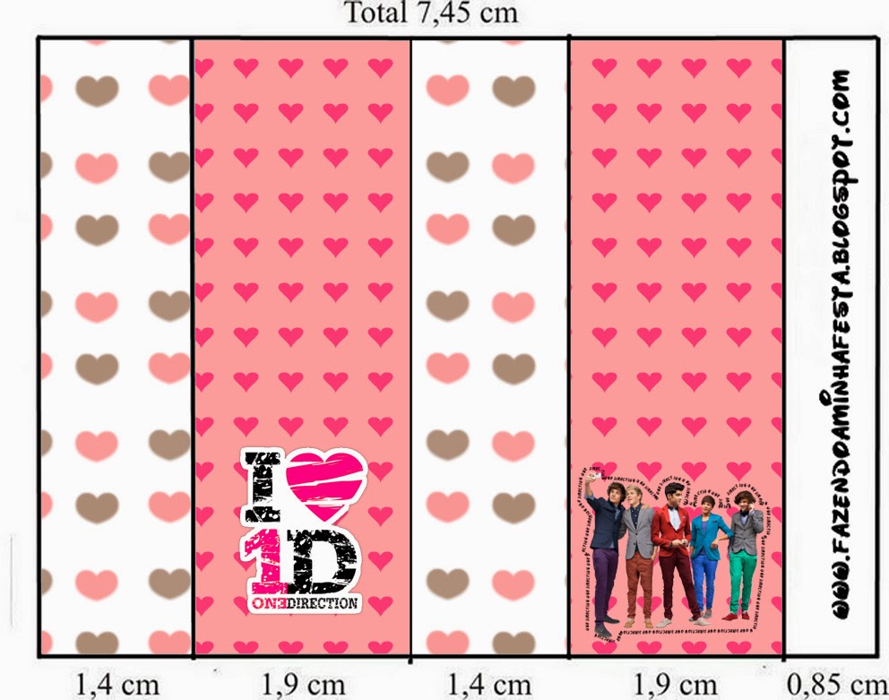 One Direction Free Printable Candy Bar Labels. - Oh My Fiesta! in english