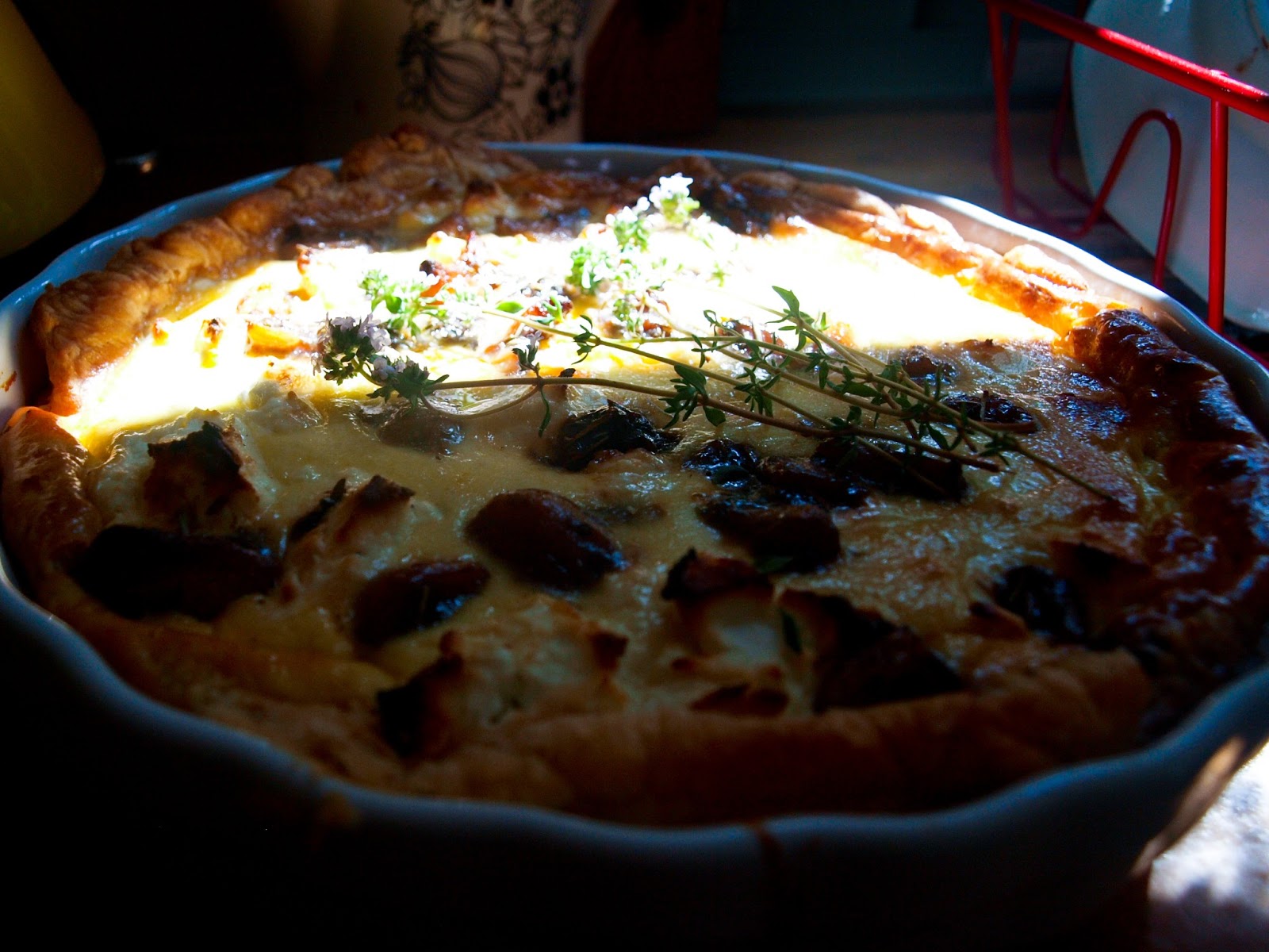 Good gobble!: Caramelised (Smoked) Garlic Tart