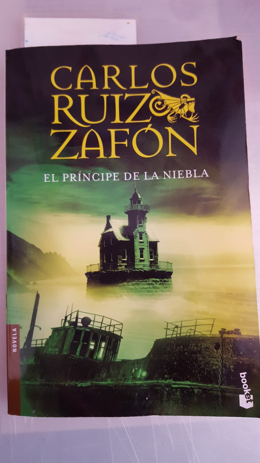 Stríndice: ♥ EL PRÍNCIPE DE LA NIEBLA, Carlos Ruiz Zafón