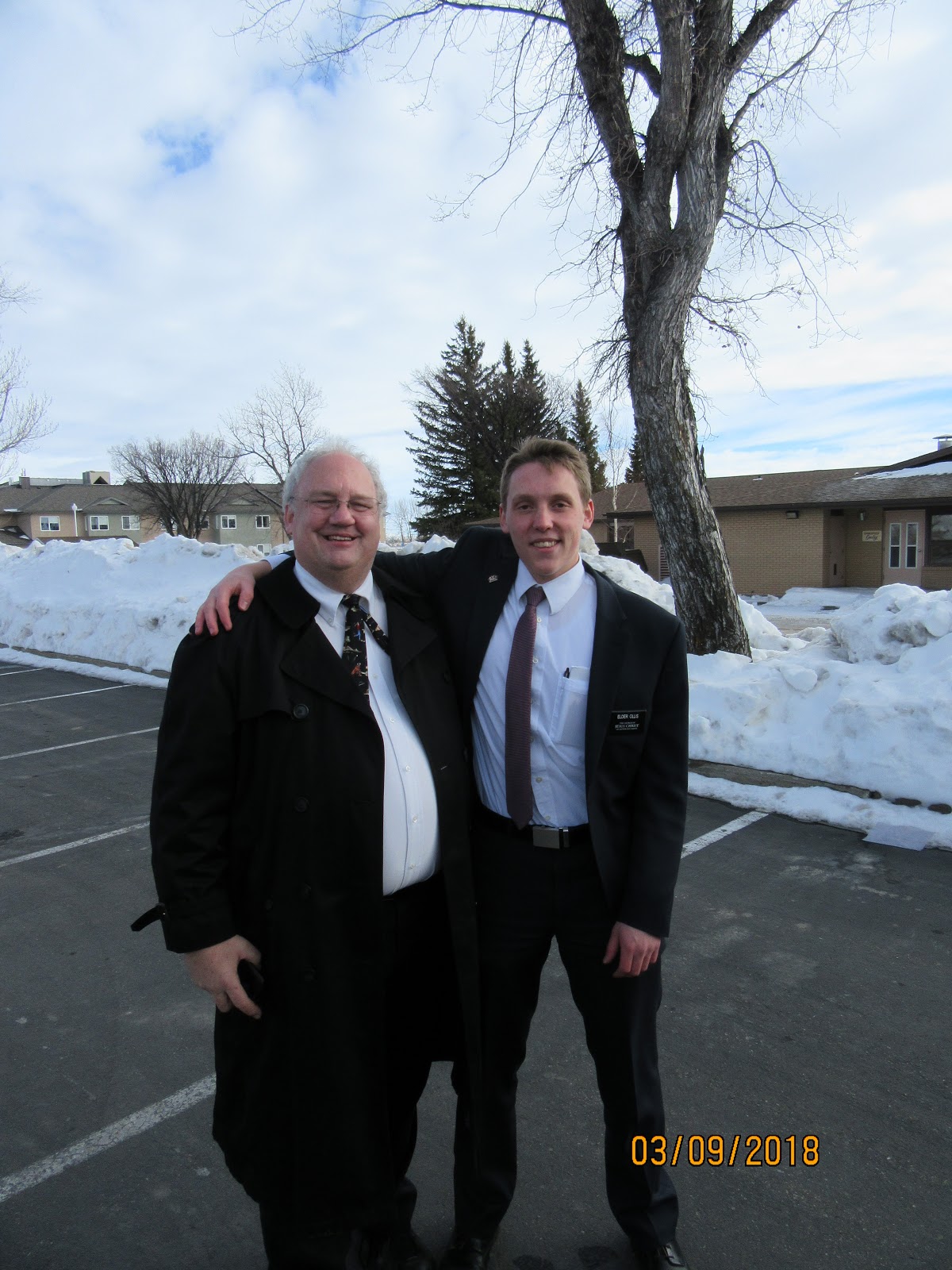 Elder Thomas R. Ollis Jr. - Canada Calgary Mission: 03/13/2018 - I Was ...