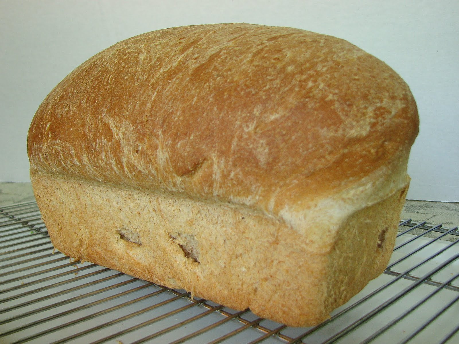 Delectably Mine: Light Wheat Bread