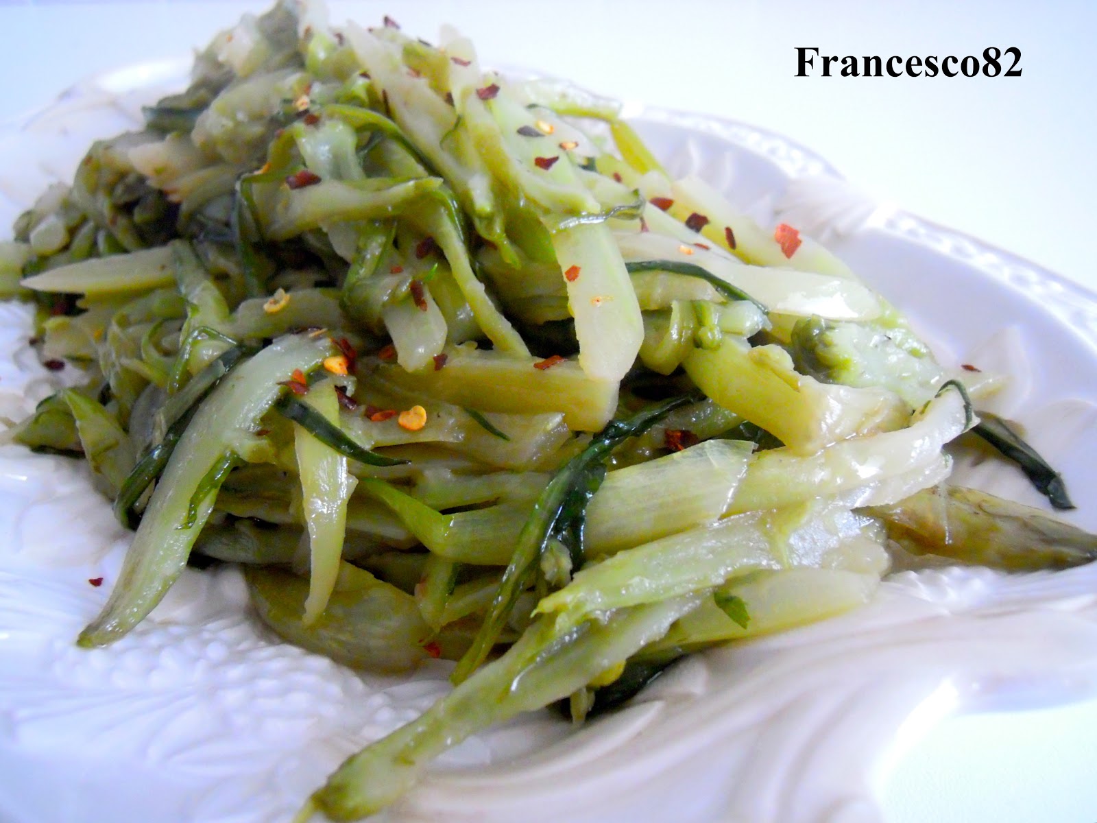 La cucina degli Angeli: Puntarelle saltate in padella