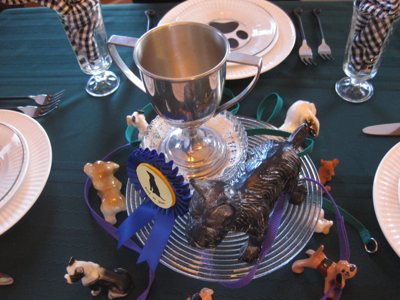 Mid-Atlantic Martha: Westminster Dog Show table