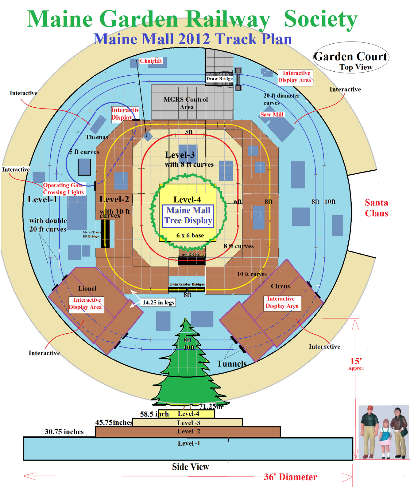 header: 2012 Mall Layout