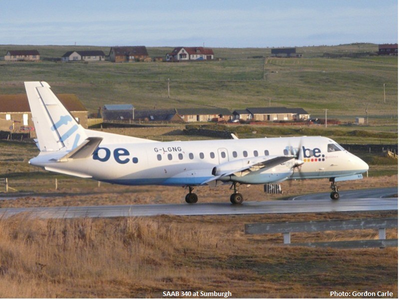 A History of RAF Saxa Vord: Travel to and from Shetland by Air (Updated ...