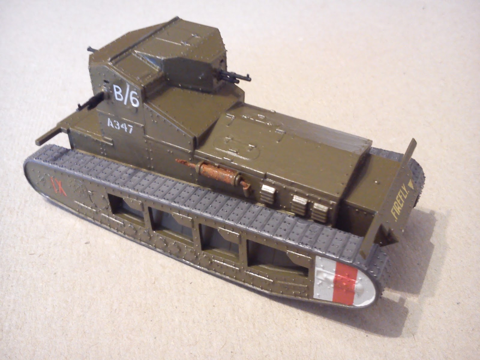 The Mad Hamster's Modelling: Whippet Mark A Light Tank