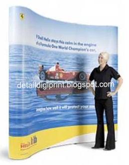 Backwall Portable / Backdrop Portable - Huruf Timbul Surabaya