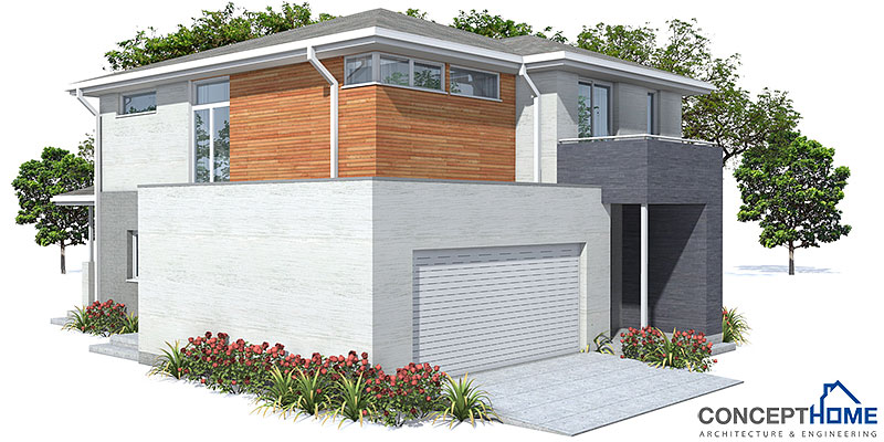 Affordable Home Plans: Affordable Modern House Plan CH111