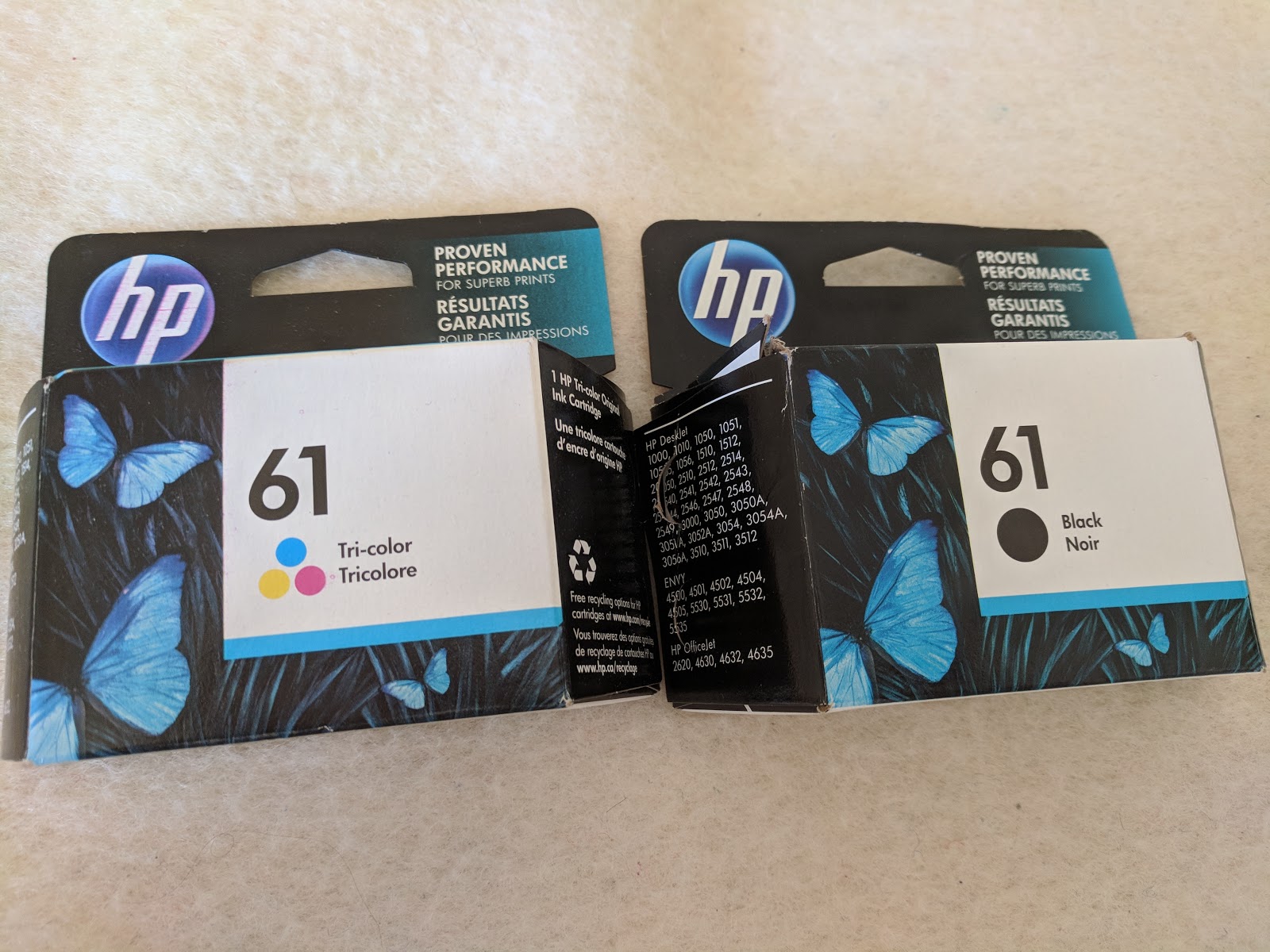 Overpackaging, et cetera: HP Deskjet Ink Cartridges: Expensive and ...