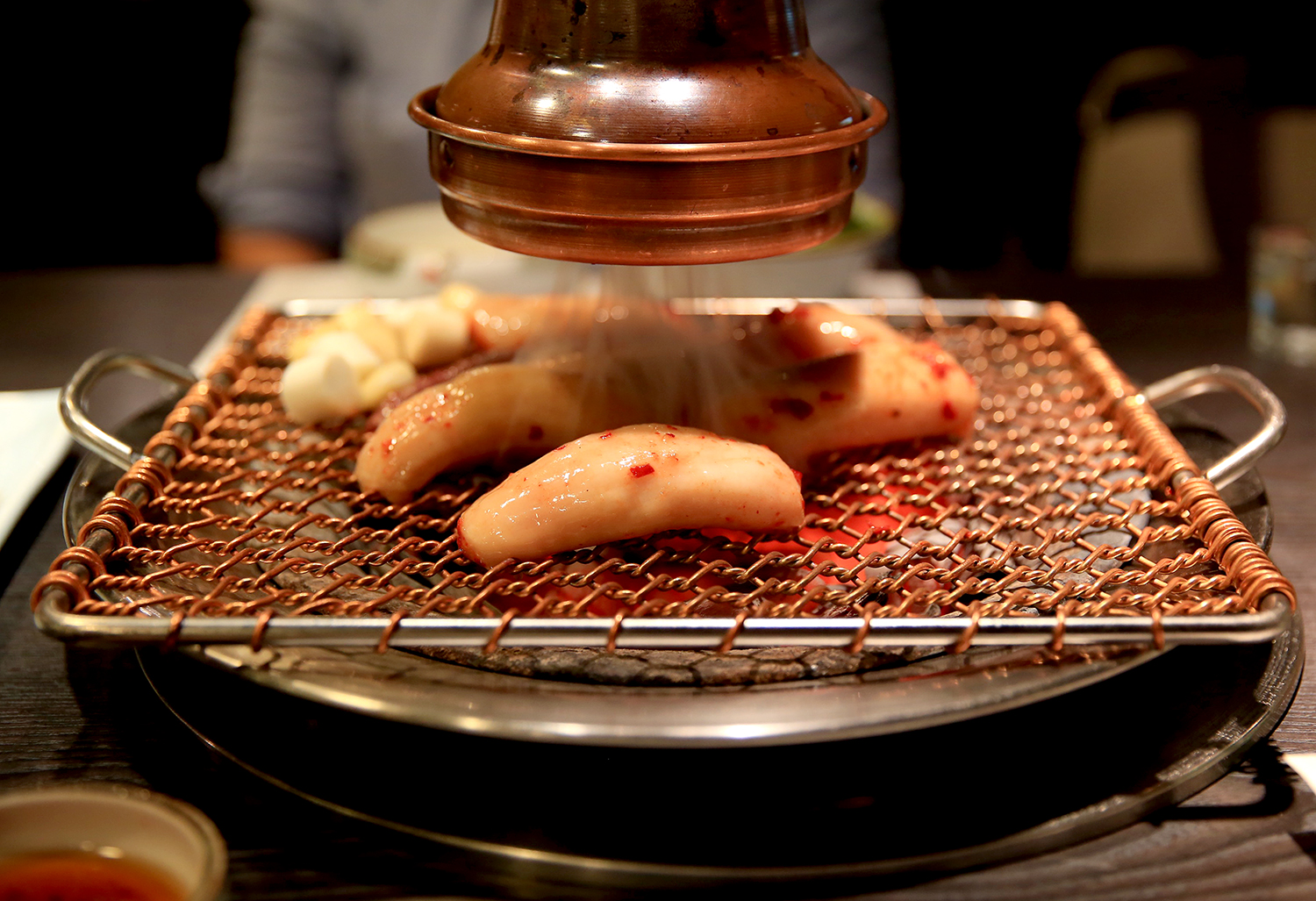 BBQ cow intestine. - Theheyheyhey